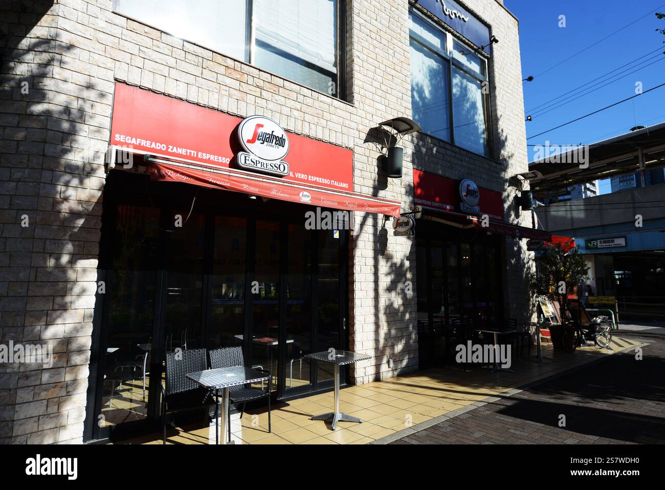 Segafredo Zanetti espresso bar at Kita Asaka, Saitama, Japan Stock ...