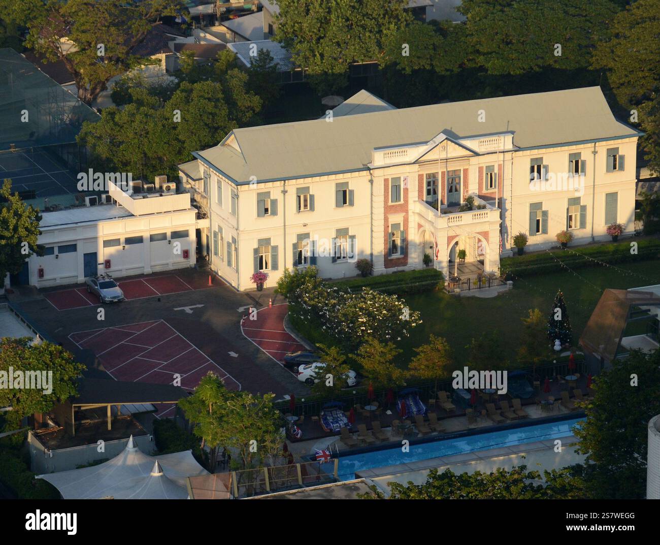 The British Club in Bangkok, Thailand Stock Photo - Alamy