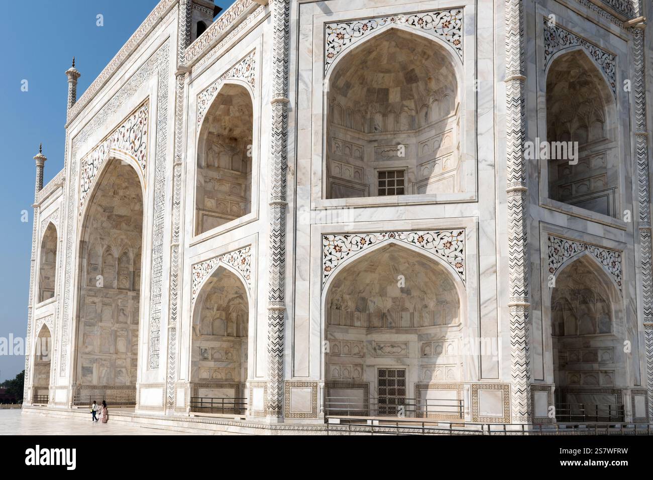 The Taj Mahal Agra Uttar Pradesh India Stock Photo - Alamy