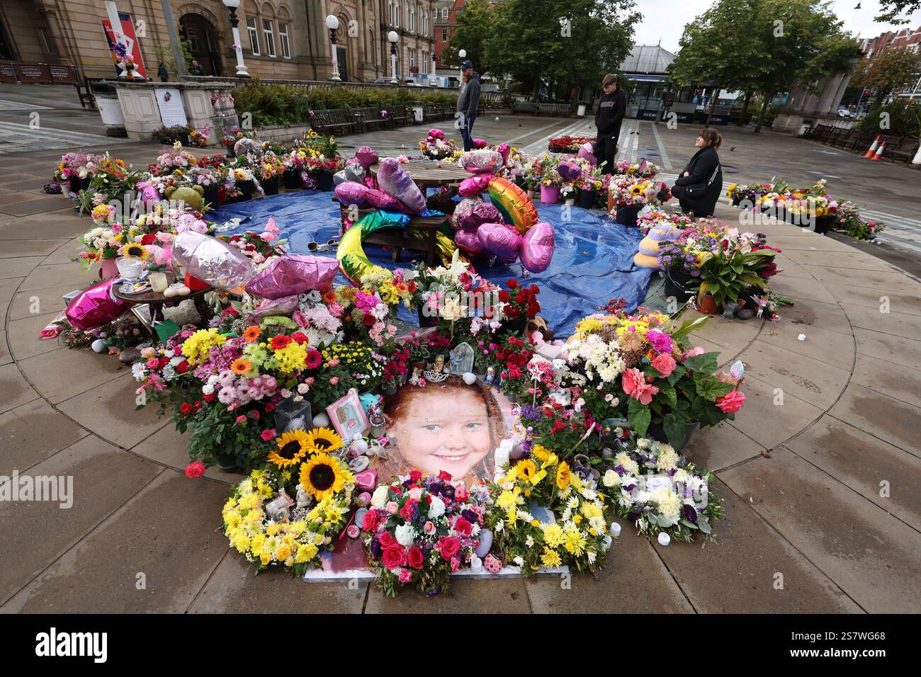 File photo dated 23/8/2024 of a photo of Elsie Dot Stancombe among the ...