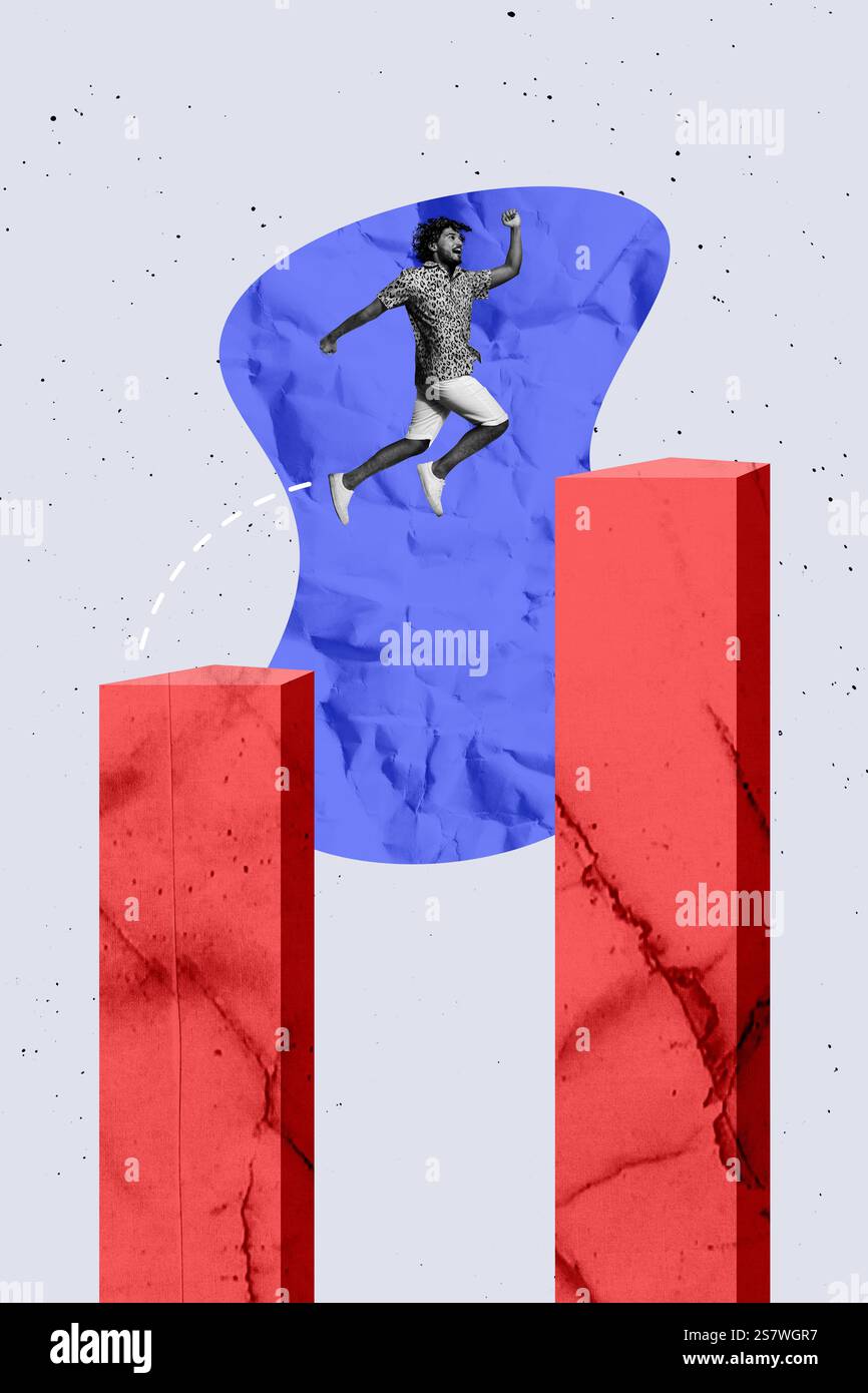 Sketch design trend artwork poster collage of hr business human ...