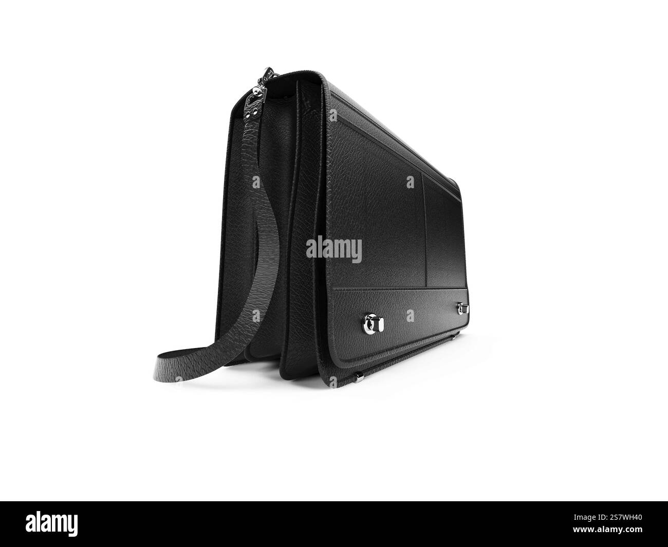 Leather hand bag Black and White Stock Photos & Images - Alamy