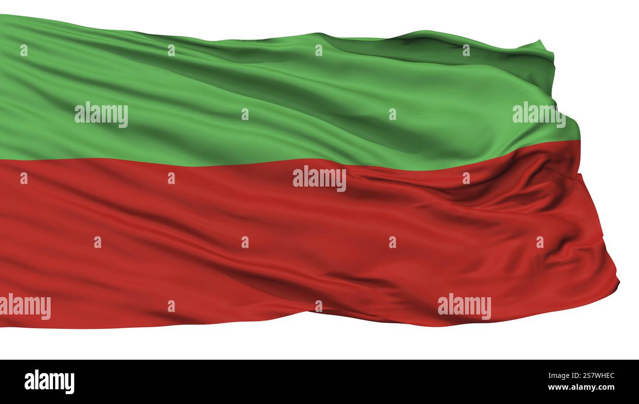 Sac And Fox Nation Indian Flag, Isolated On White Background Stock ...