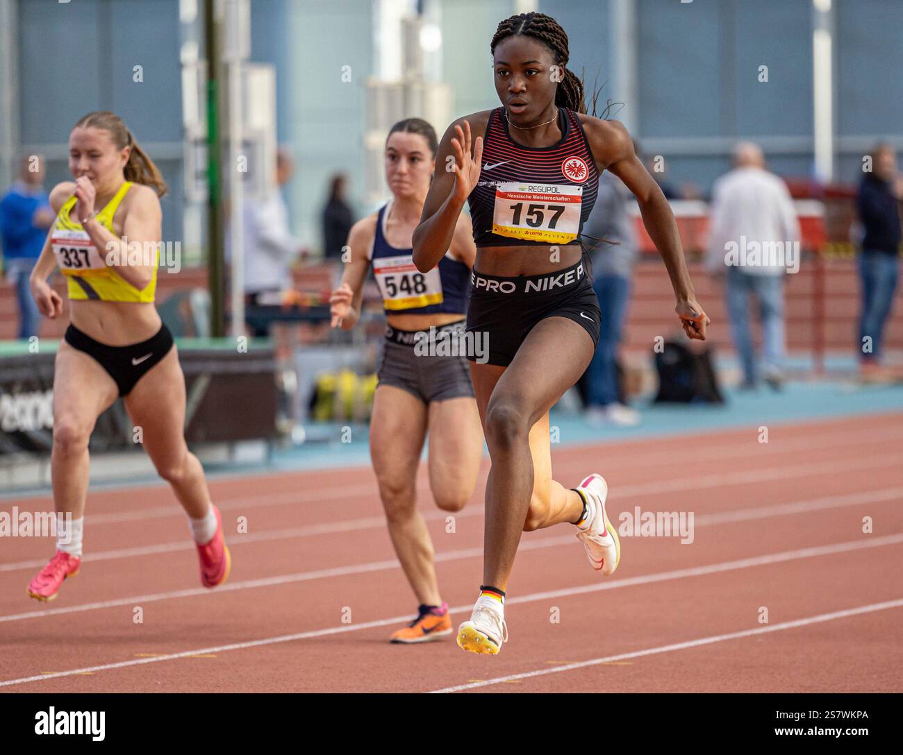 Frankfurt, Deutschland. 18th Jan, 2025. Emmanuella Adusei (Eintracht ...
