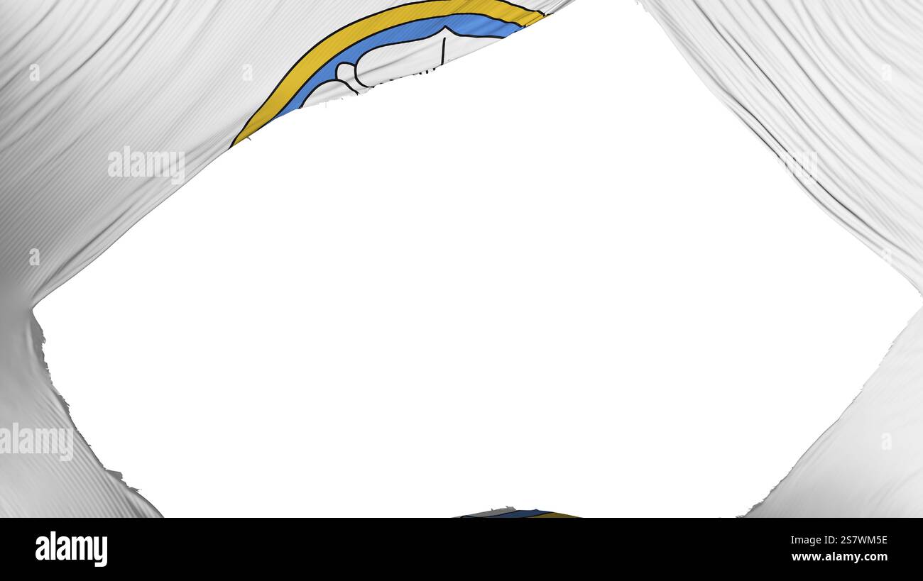 Divided Lutheran Rose flag, white background, 3d rendering Stock Photo ...