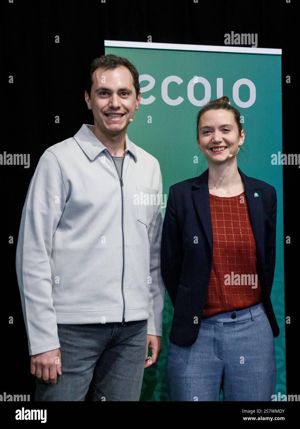 Brussels, Belgium. 20th Jan, 2025. Ecolo co-chairman Samuel Cogolati ...