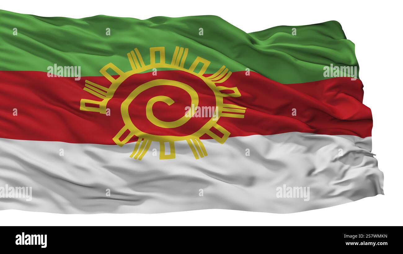 Sogamoso City Flag, Country Colombia, Boyaca Department, Isolated On ...