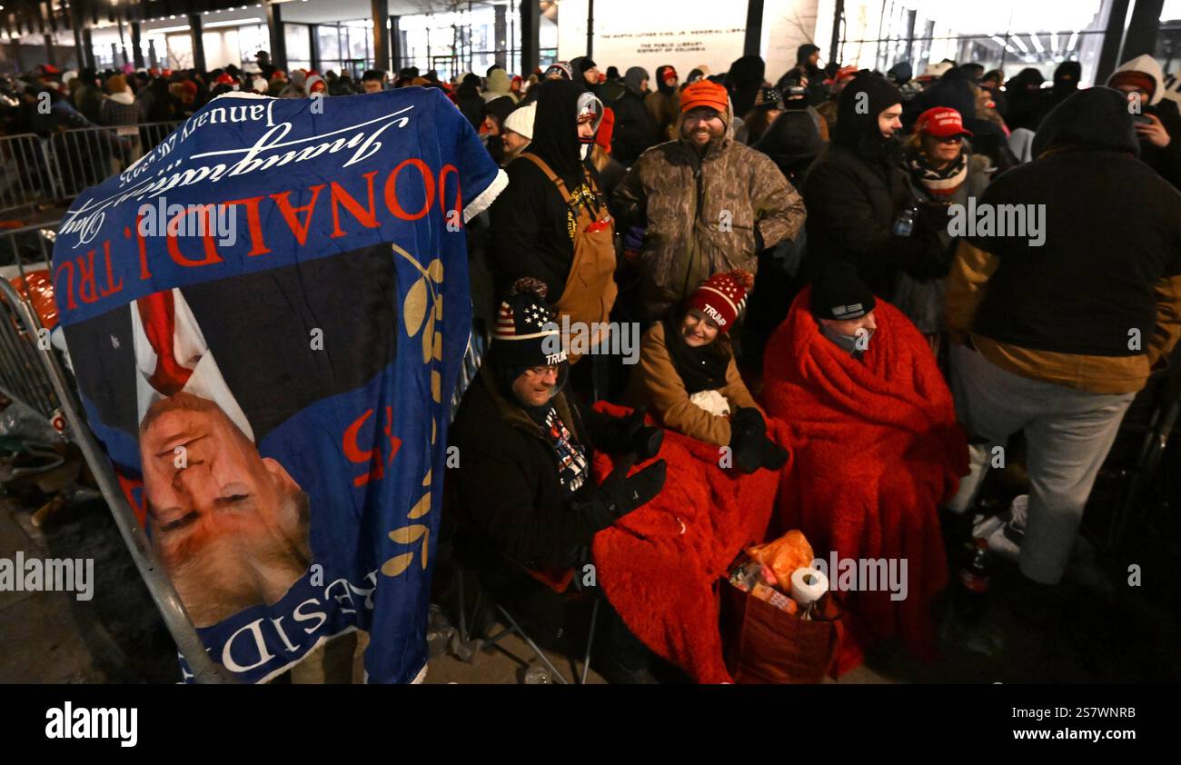 People line up early in the morning at the live broadcast venue for the ...