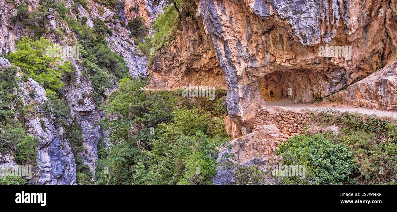 Ruta del Cares, Cares Trail Trekking Path, Picos de Europa National ...