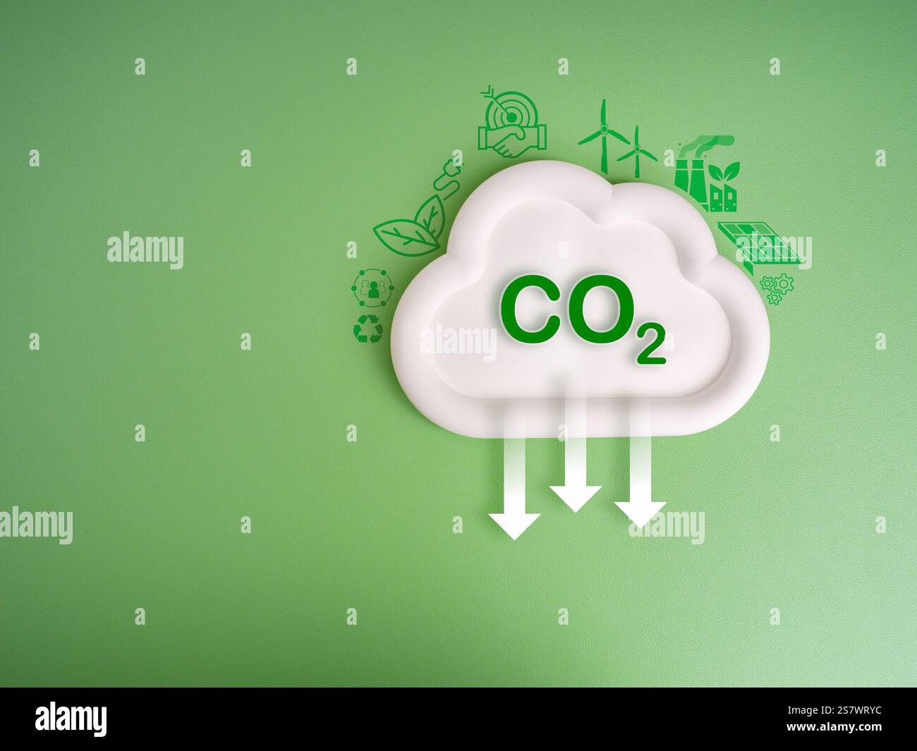 Reduce CO2 emissions to limit climate change and global warming, net ...
