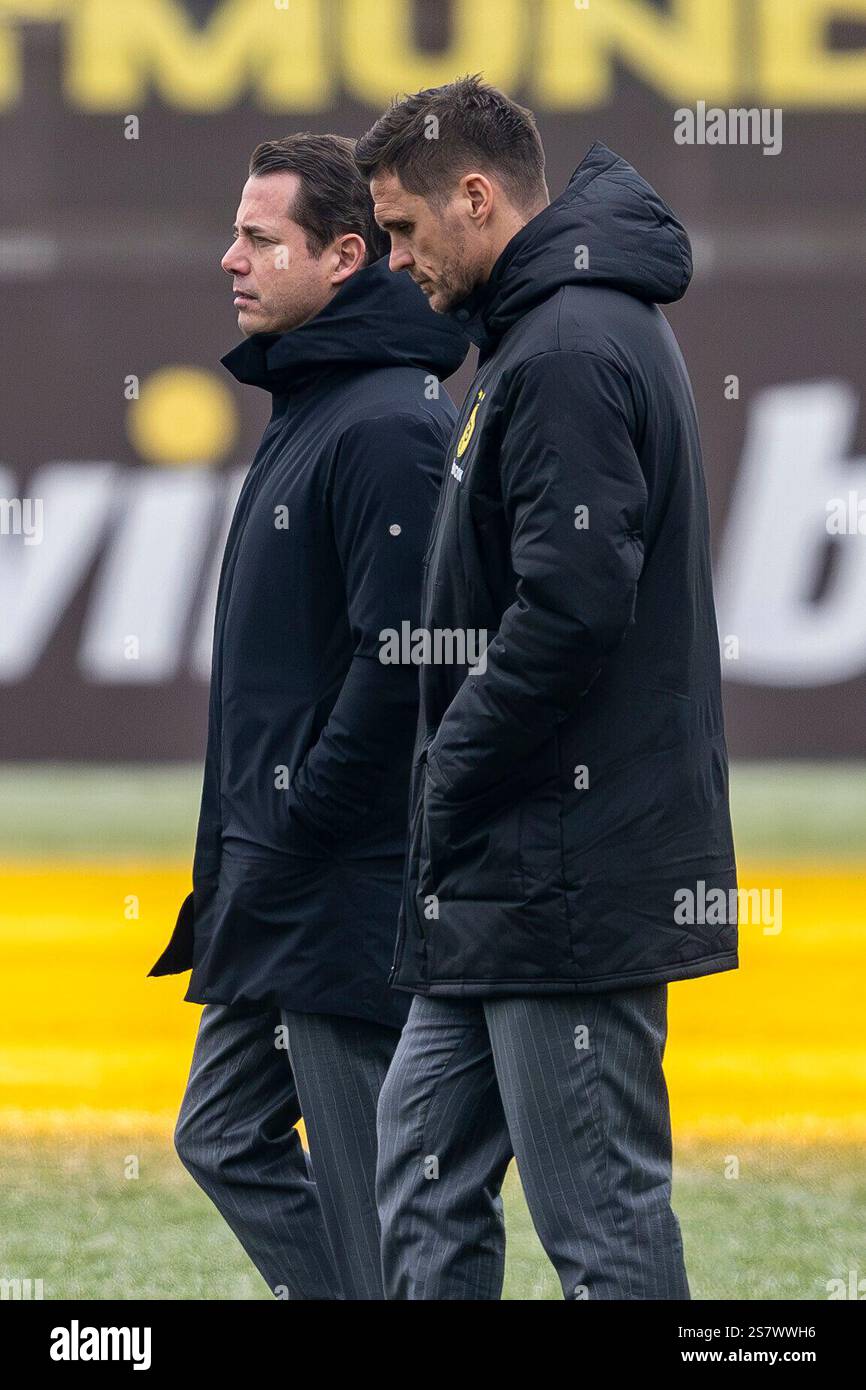 20.01.2025: Fußball: Training von Borussia Dortmund vor dem Spiel in ...