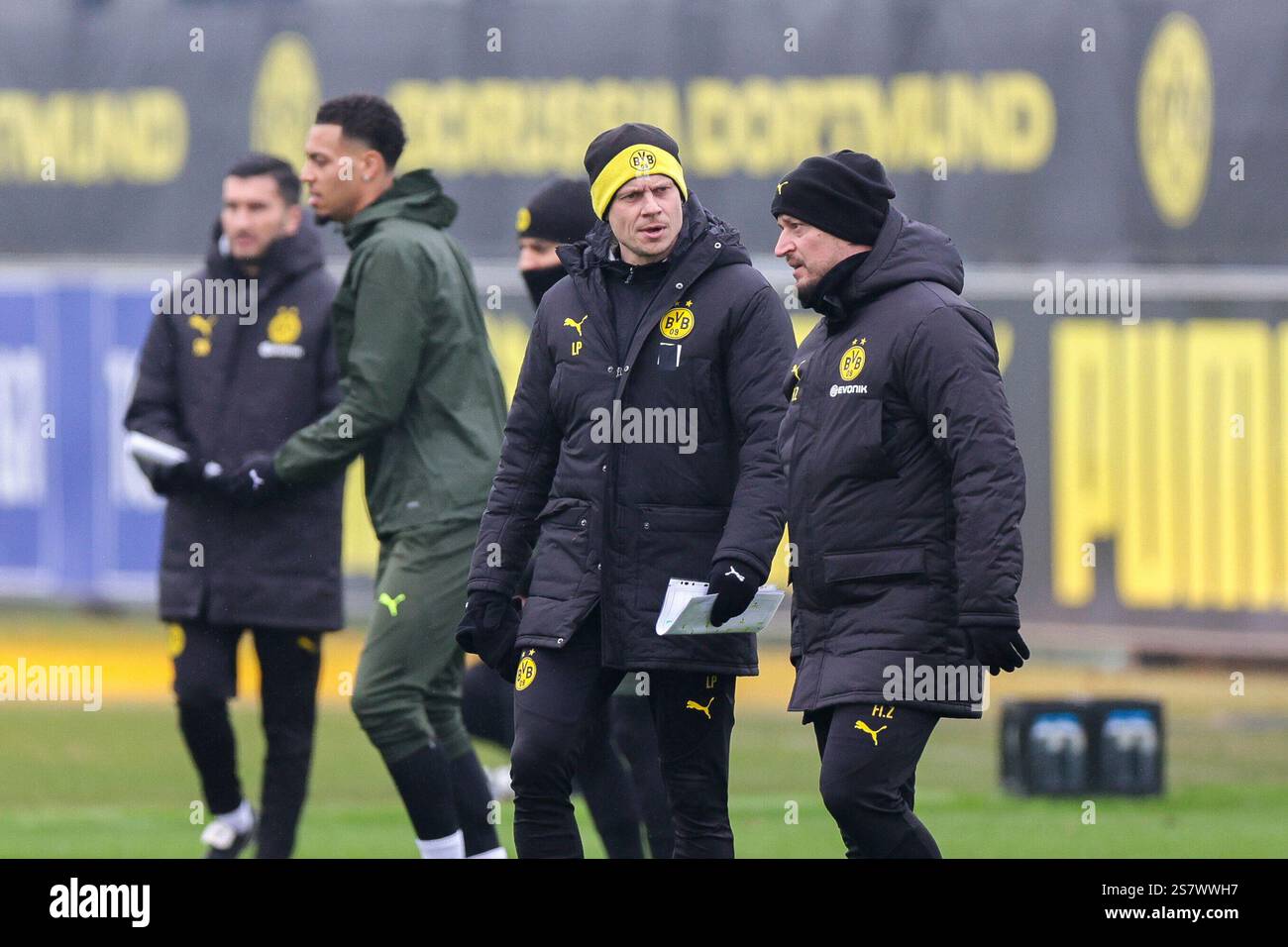 20.01.2025, Abschlusstraining Borussia Dortmund, UEFA Champions League ...