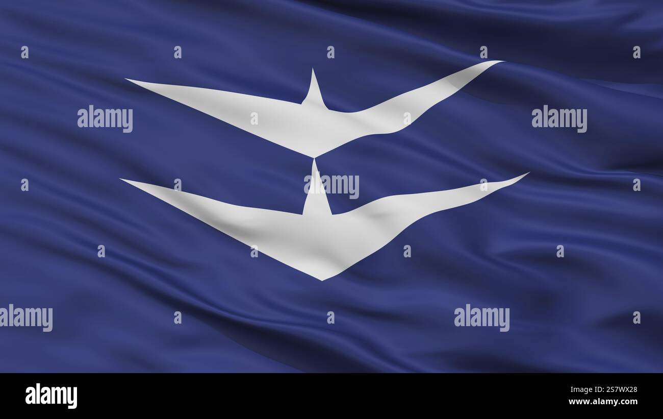 Sakaide city flag hi-res stock photography and images - Alamy