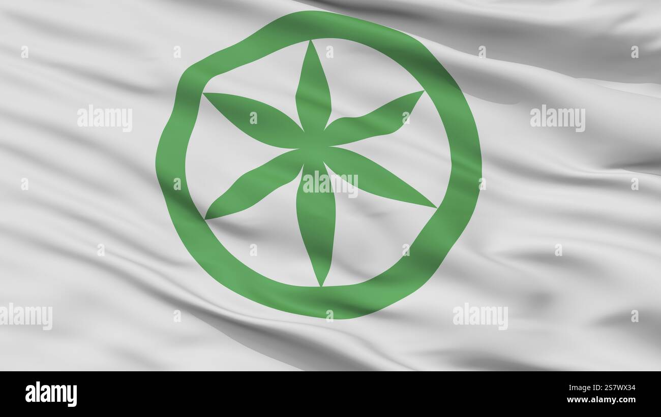 Padanian Nationalistic Flag, Closeup View Stock Photo - Alamy
