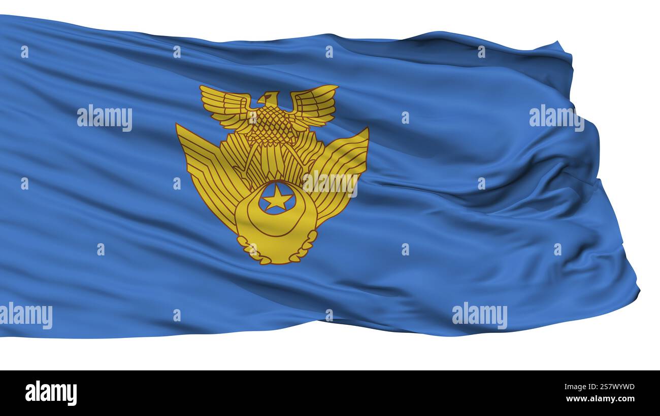 Japan Air Self Defense Force Flag, Isolated On White Background Stock ...
