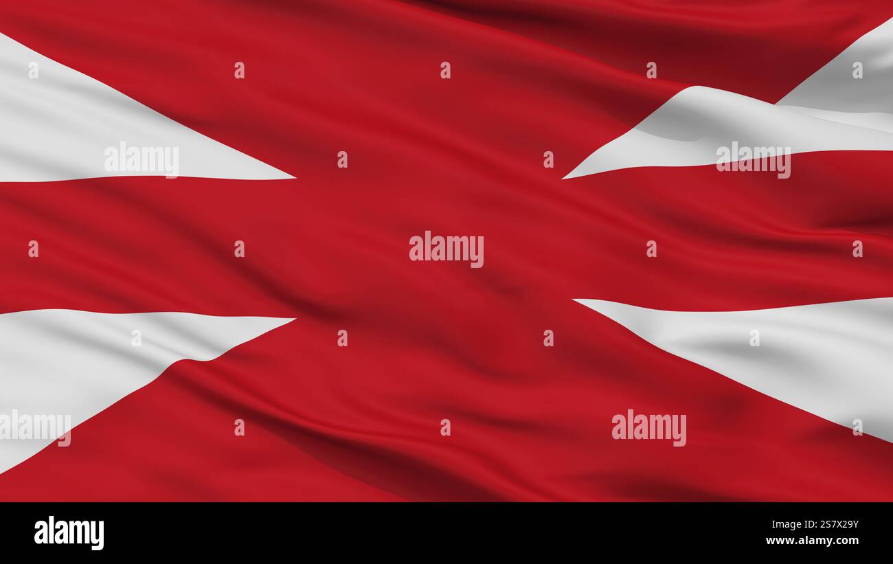 Turkish Land Forces Command Flag, Closeup View Stock Photo - Alamy