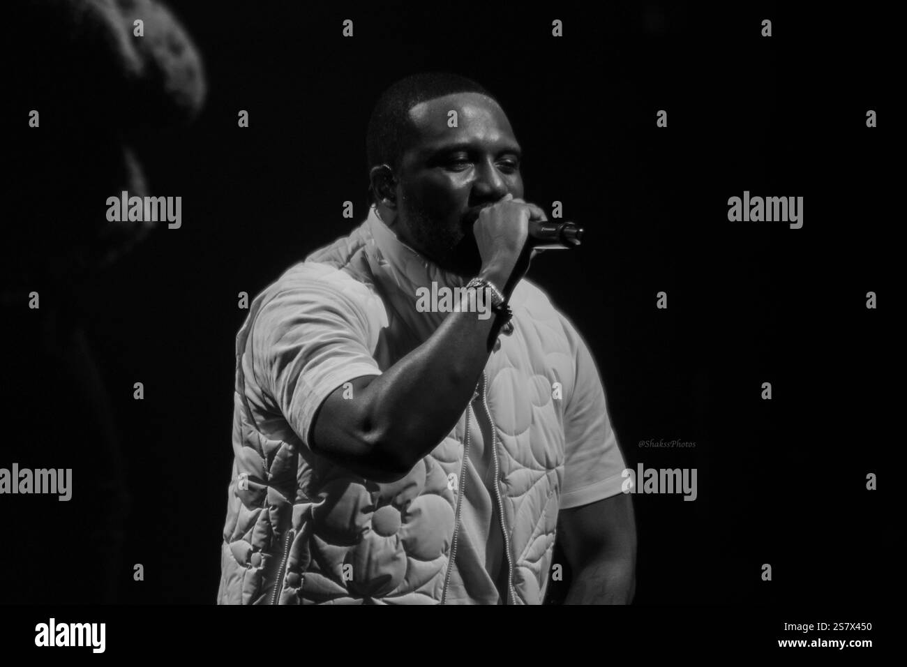 British Rapper Headie One performing live at SSE Wemblew on 27th ...