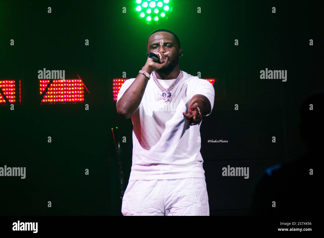 British Rapper Headie One performing live at SSE Wemblew on 27th ...