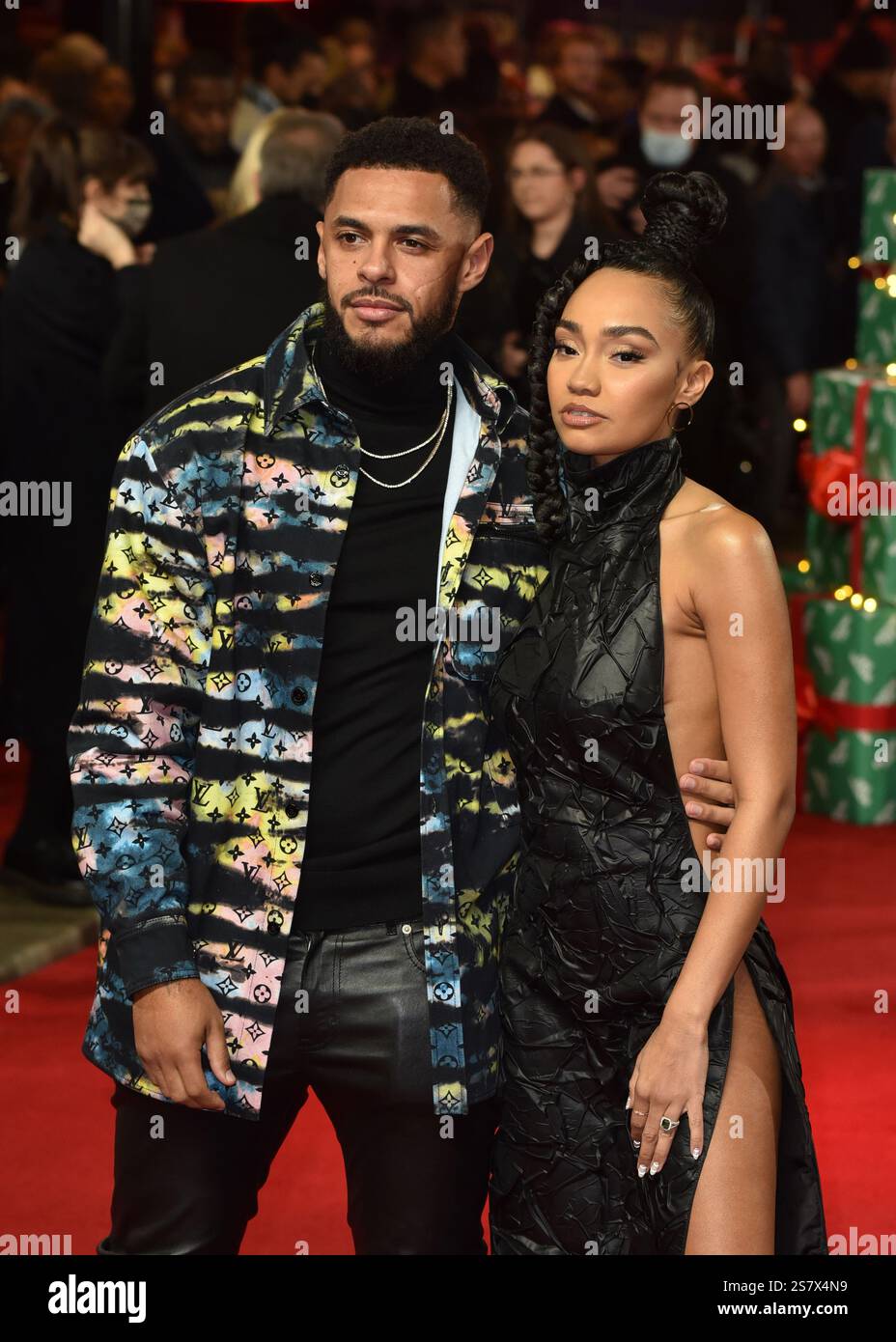 Andre Grey and Leigh-Anne Pinnock attends 'Boxing Day' - World Premiere ...