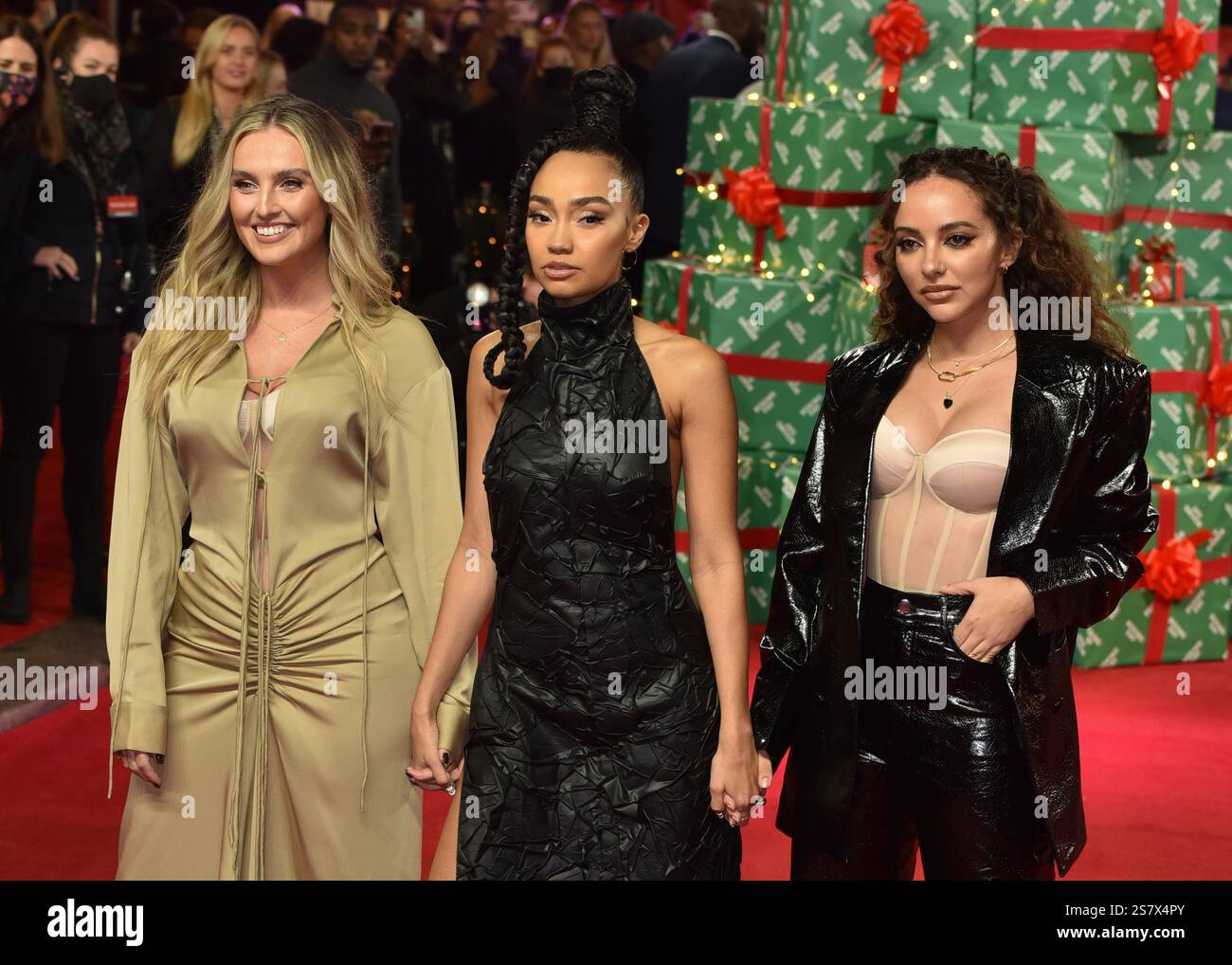 Perrie Edwards, Leigh-Anne Pinnock and Jade Thirwell attends 'Boxing ...