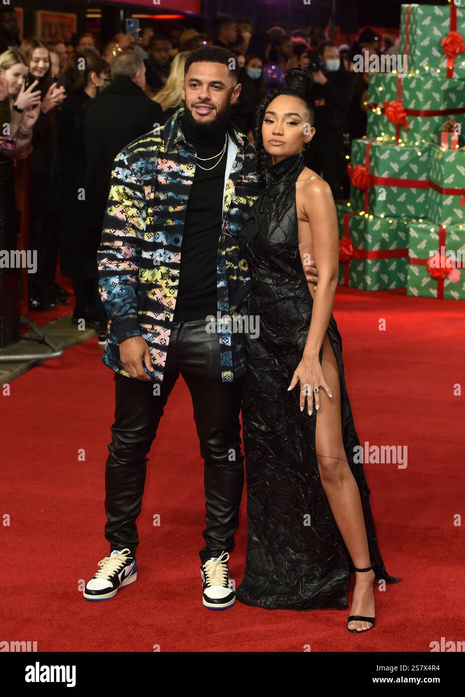 Andre Grey and Leigh-Anne Pinnock attends 'Boxing Day' - World Premiere ...