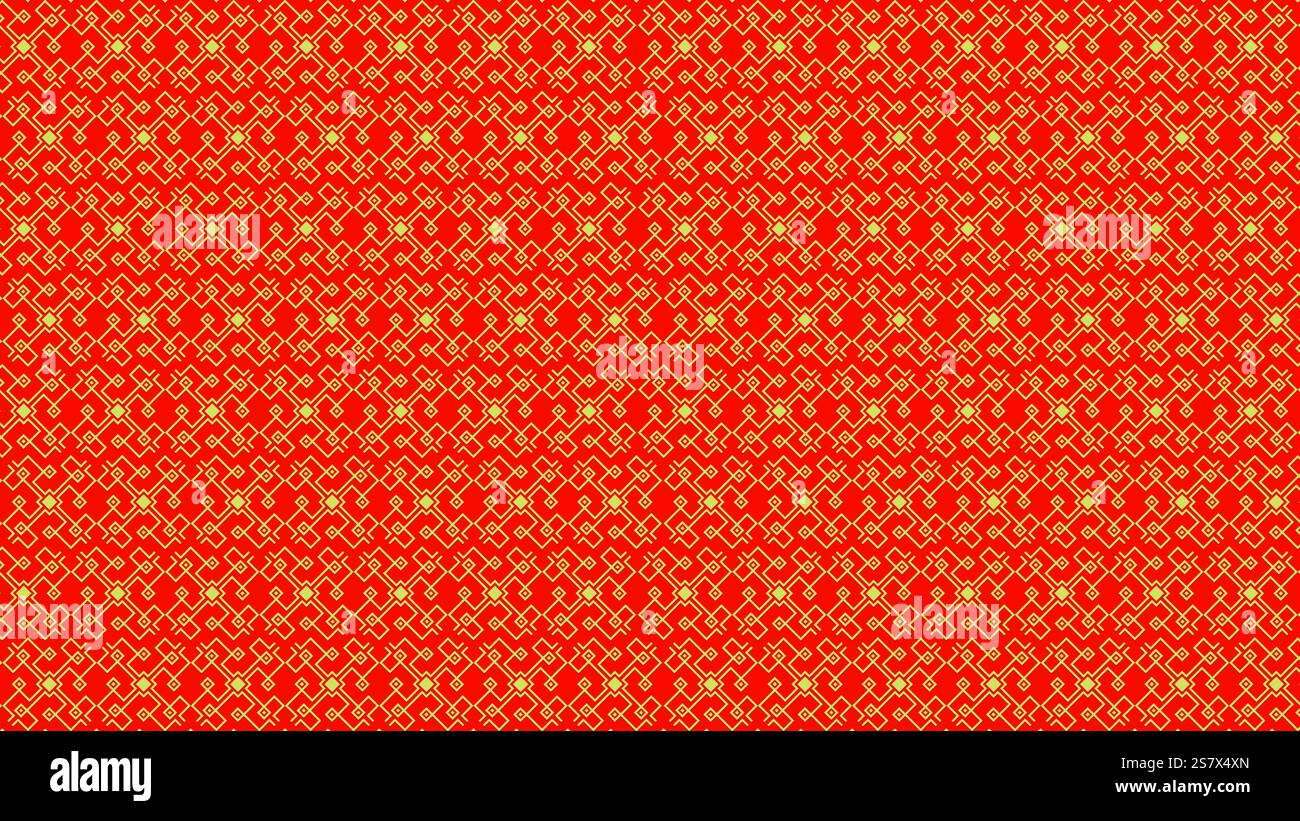 Chinese geometric pattern texture against red background for Chinese ...