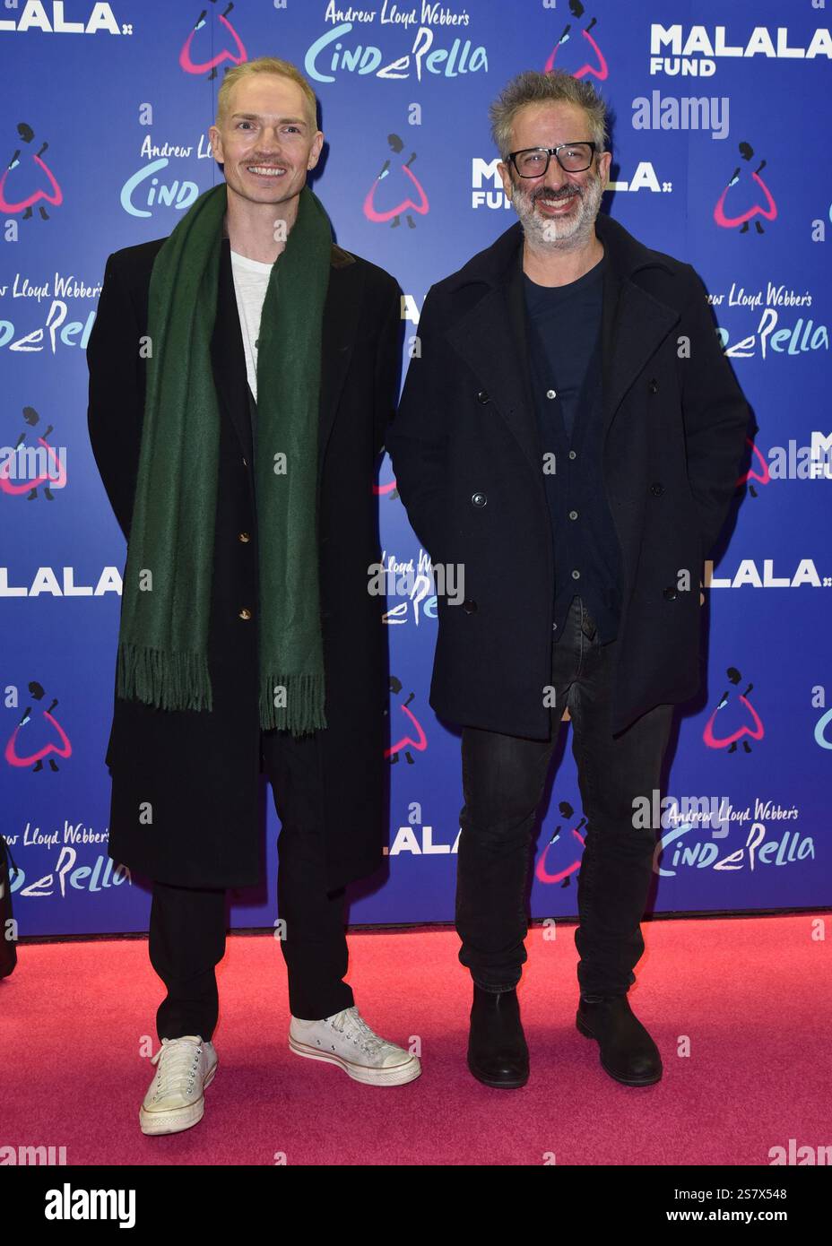 Dan Gillespie Sells and David Baddiel attends Andrew Lloyd Webber’s ...