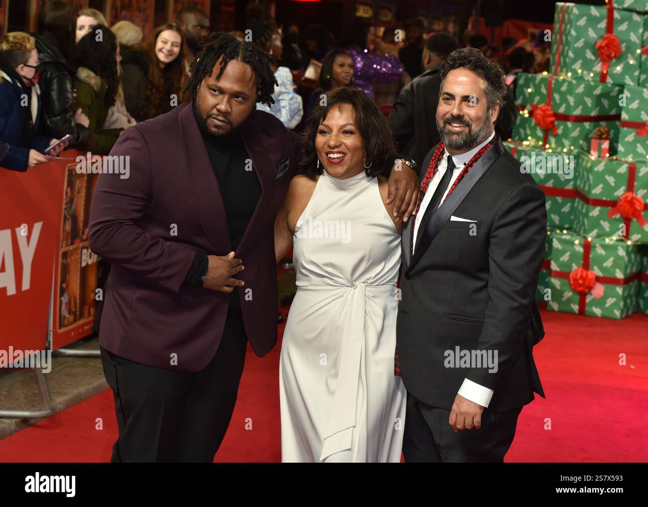 Bruce Purnell, Dominique Telson, and Matthew G. Zamias attends 'Boxing ...