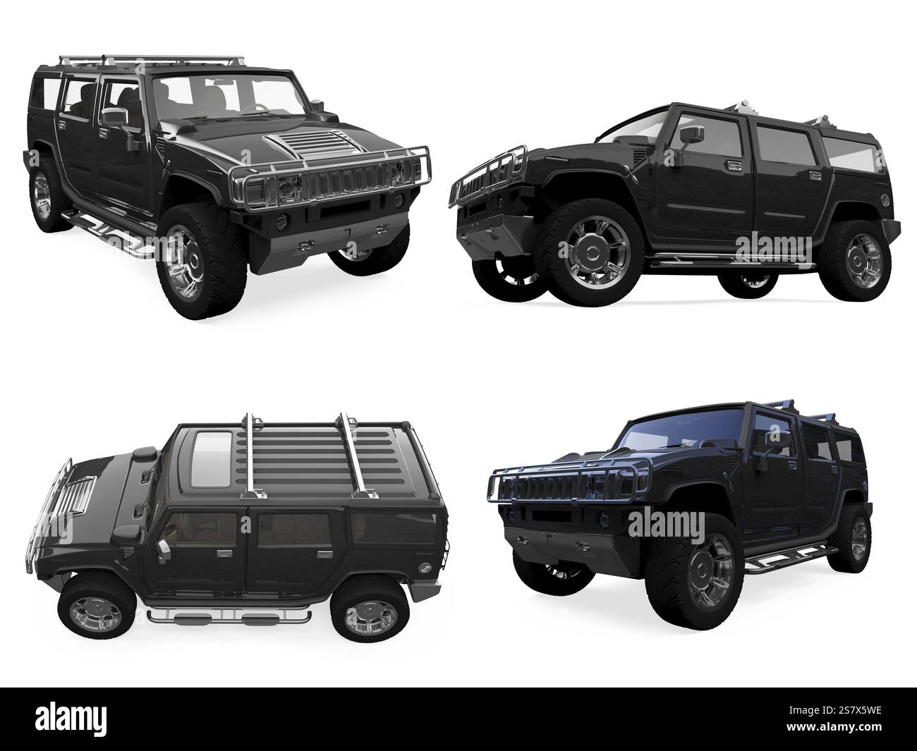 Isolated collection of truck Stock Photo - Alamy