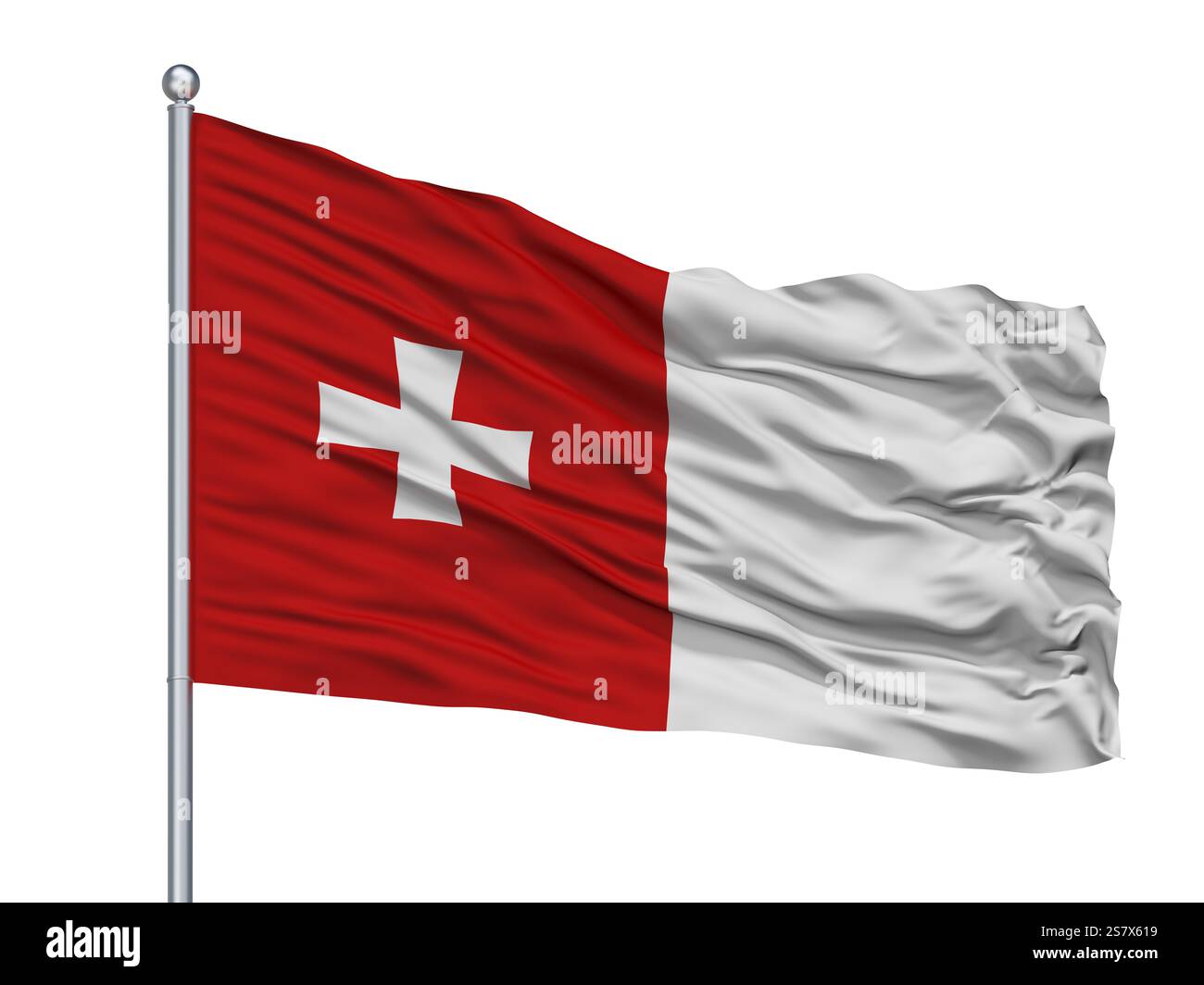 Isolated rustavi flag hi-res stock photography and images - Alamy