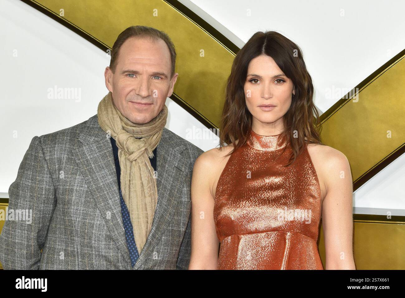 Ralph Fiennes and Gemma Arterton attends 'The Kings Man' - World ...