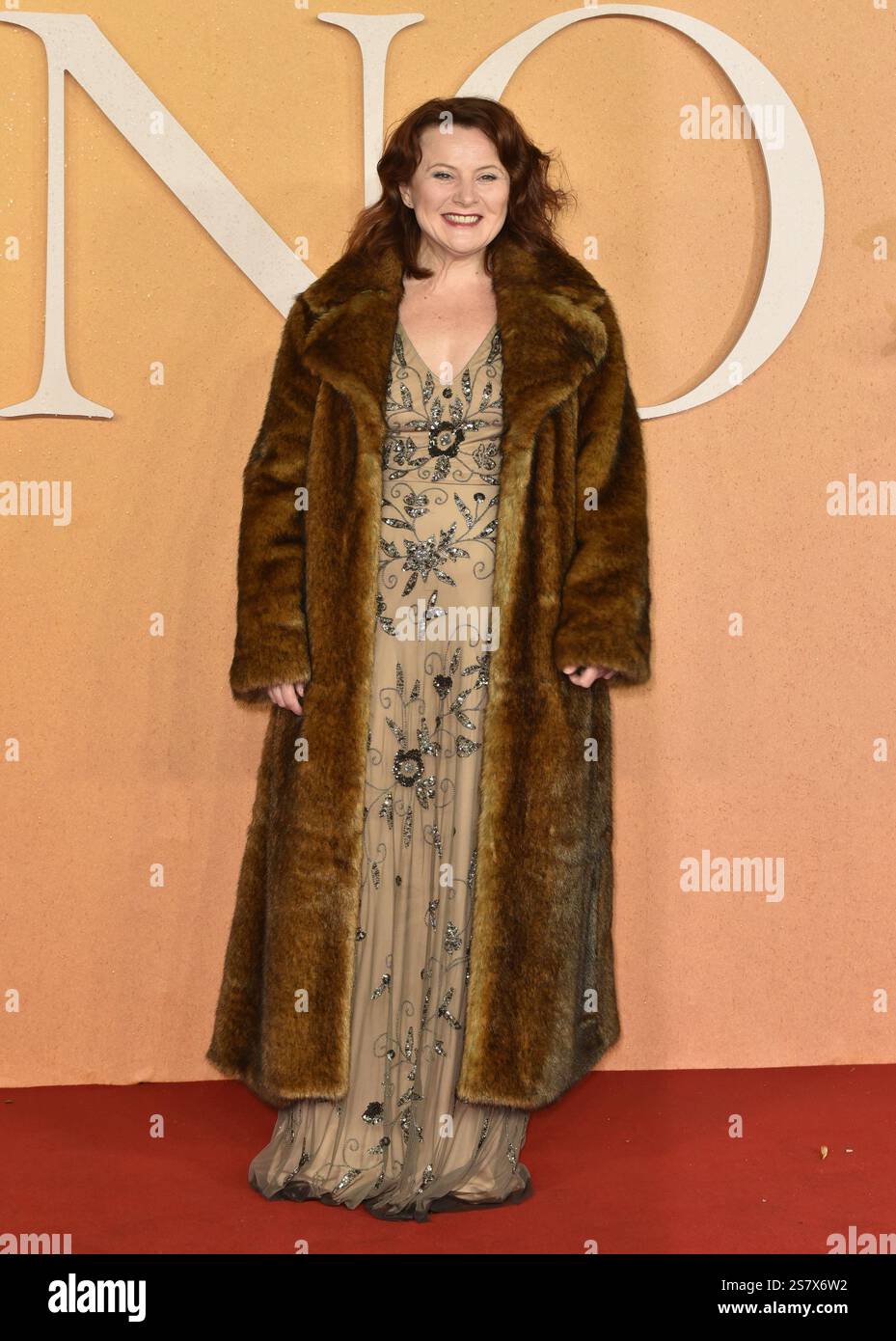 Monica Dolan attends 'Cyrano' UK Premiere, at the Odeon Luxe Leicester ...