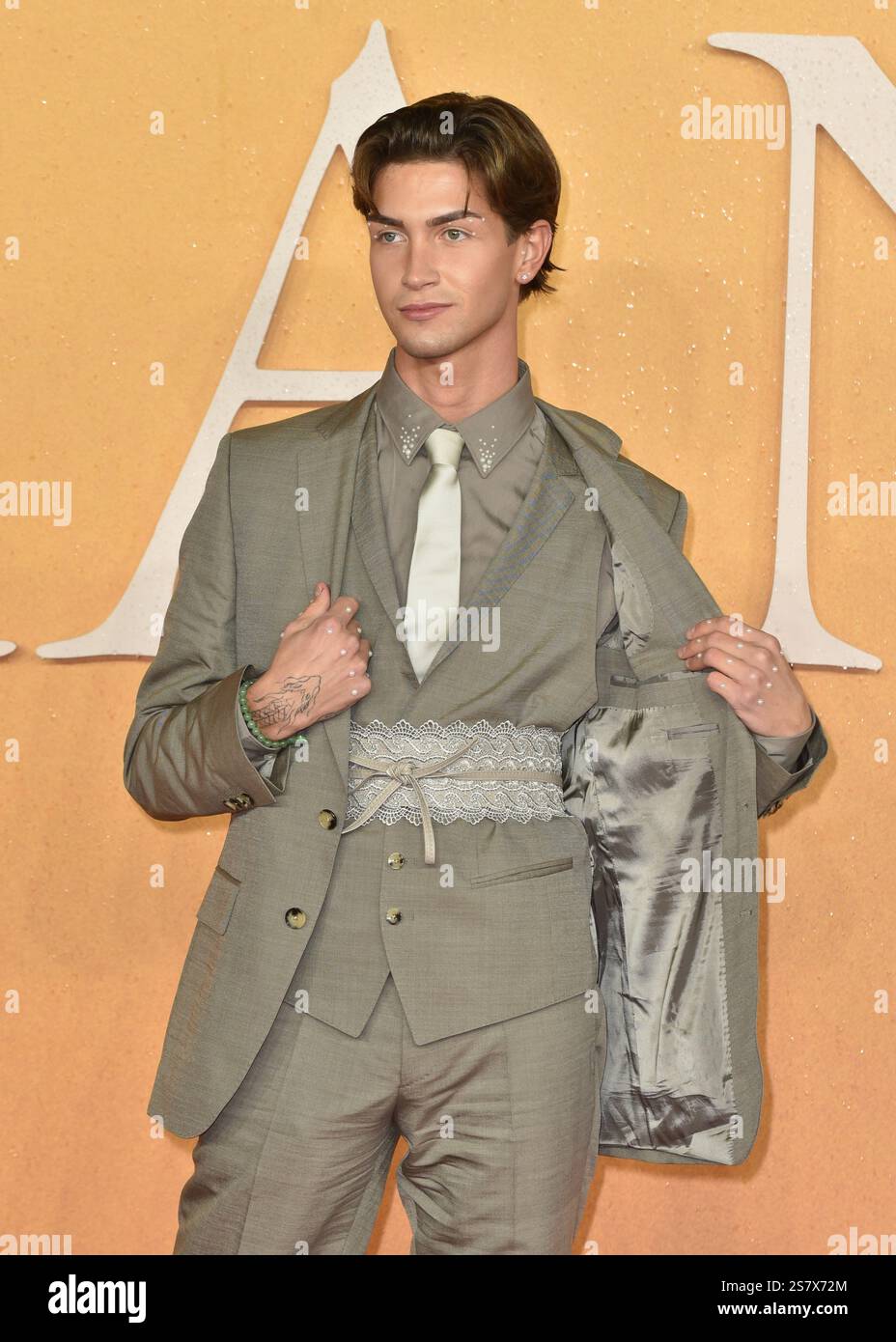 Sebby Jon attends 'Cyrano' UK Premiere, at the Odeon Luxe Leicester ...