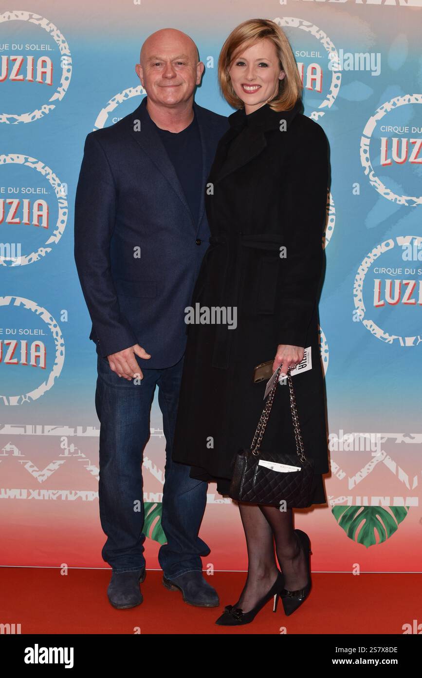 Ross Kemp and Renee O'Brien attends Cirque Du Soleil LUZIA premiere at ...