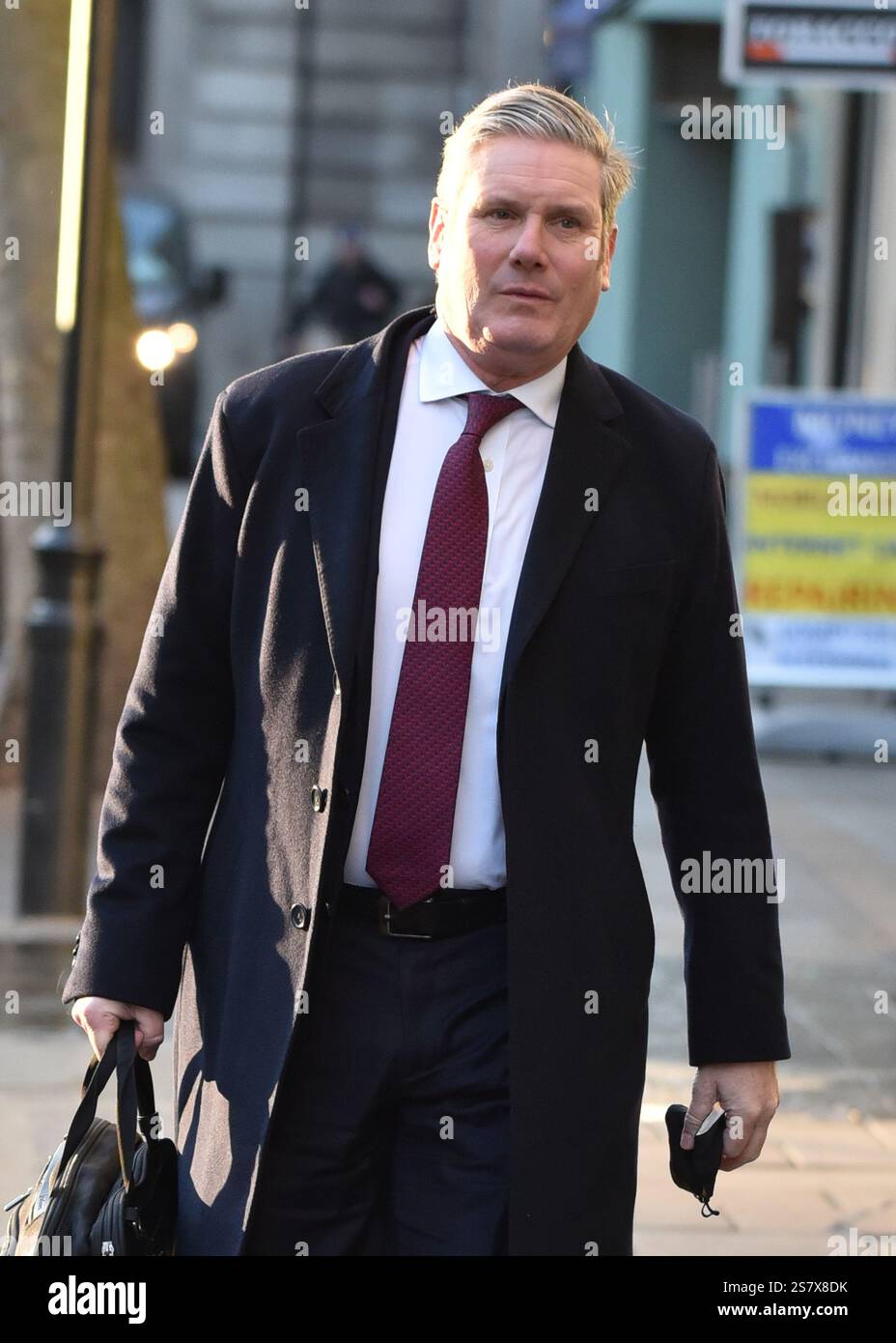 Sir Kier Starmer at Global Radio Studios in London, England. Monday ...
