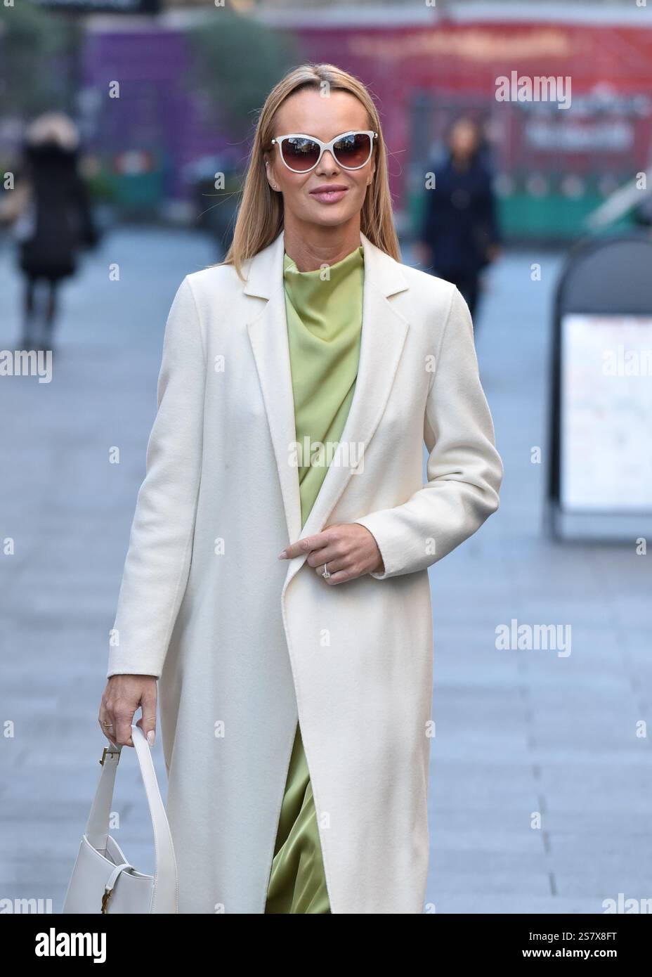 Amanda Holden at Global Radio Studios in London, England. Monday 17th ...