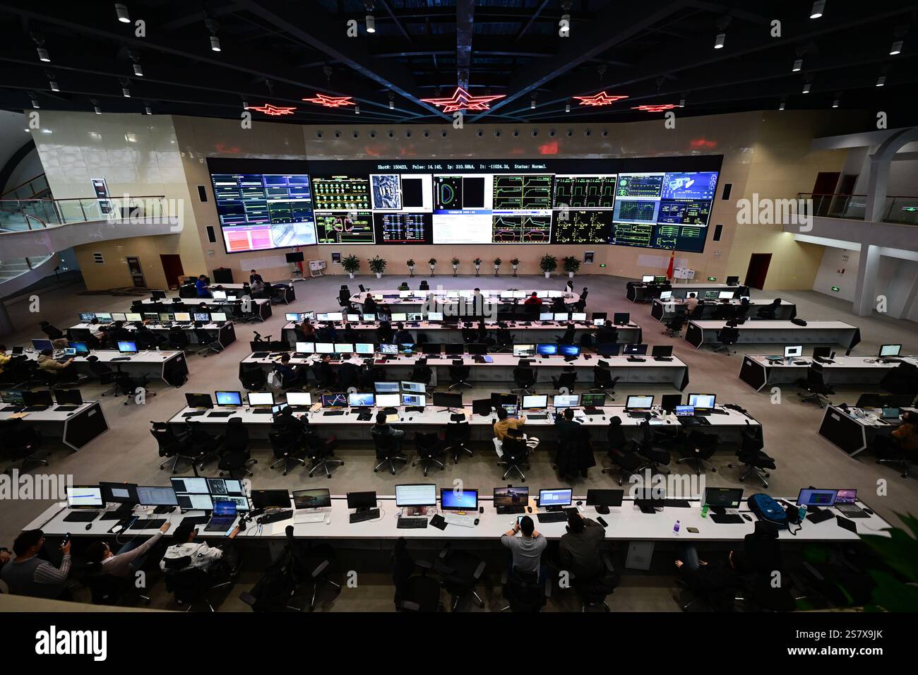 (250120) -- HEFEI, Jan. 20, 2025 (Xinhua) -- This photo shows the ...