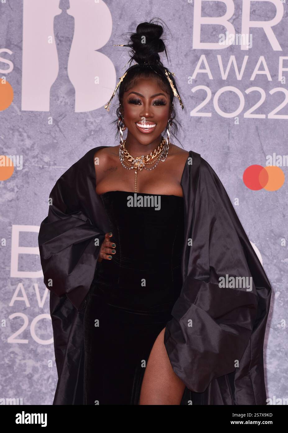 ***EDITORIAL USE ONLY*** Bree Runway attends The BRIT Awards 2022 at ...