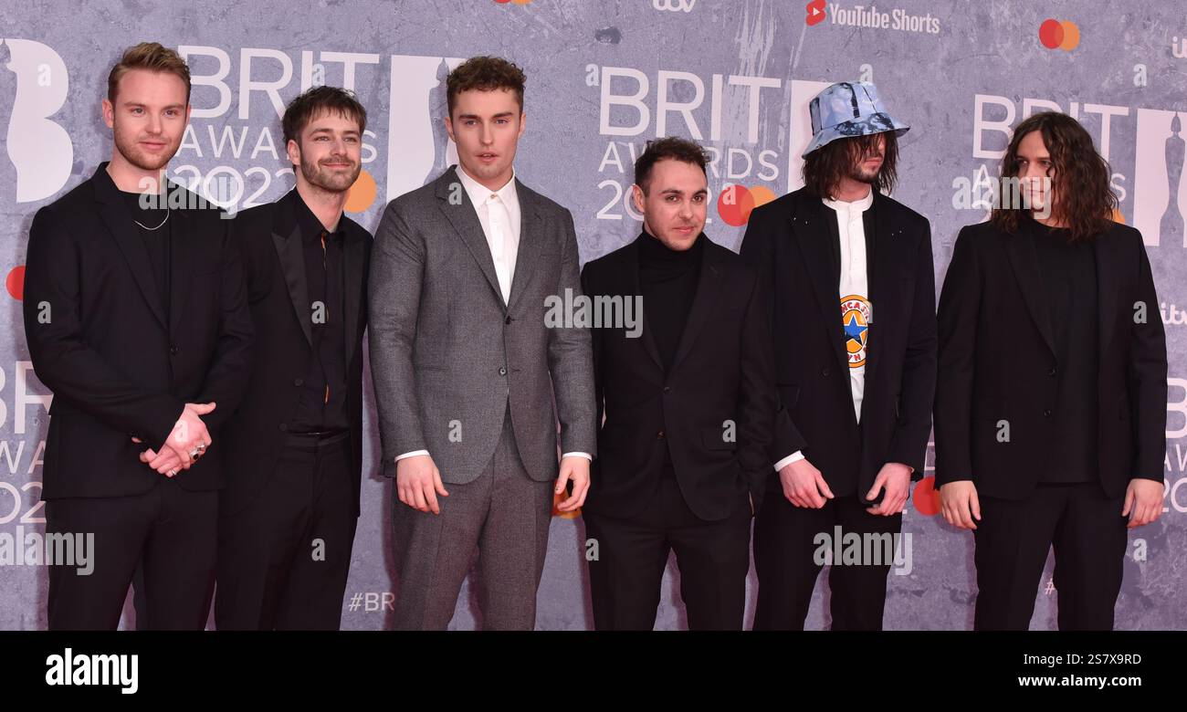 ***EDITORIAL USE ONLY*** Sam Fender attends The BRIT Awards 2022 at The ...
