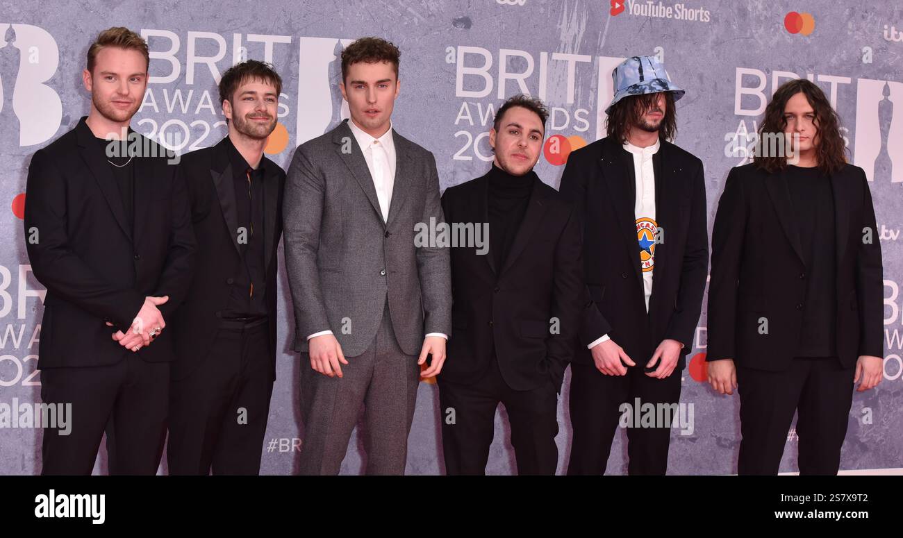 ***EDITORIAL USE ONLY*** Sam Fender attends The BRIT Awards 2022 at The ...