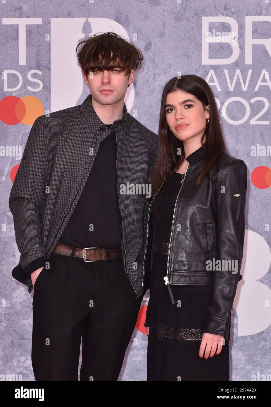 ***EDITORIAL USE ONLY*** Lennon Gallagher and Molly Moorish-Gallagher ...