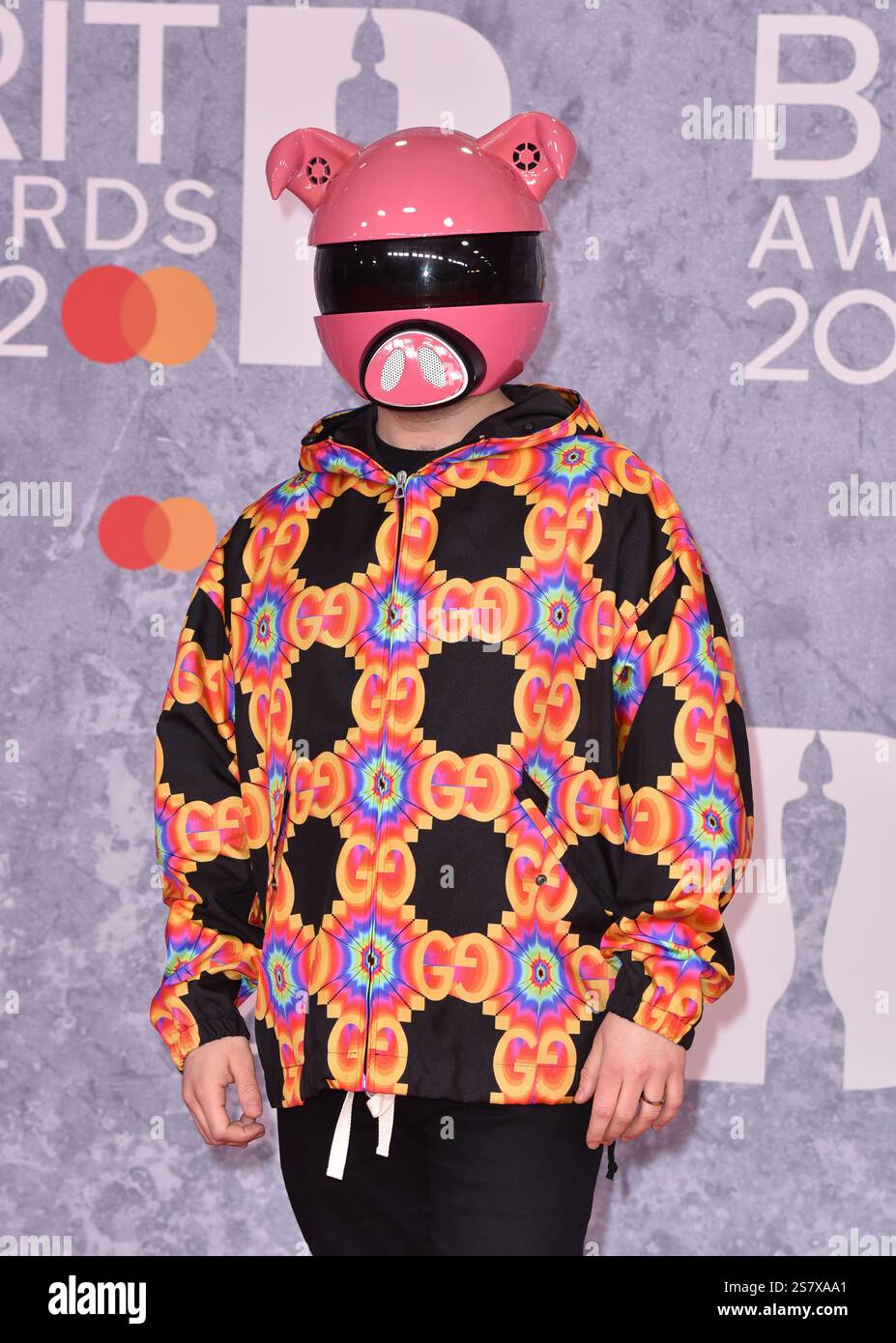 ***EDITORIAL USE ONLY*** Nick Gale attends The BRIT Awards 2022 at The ...