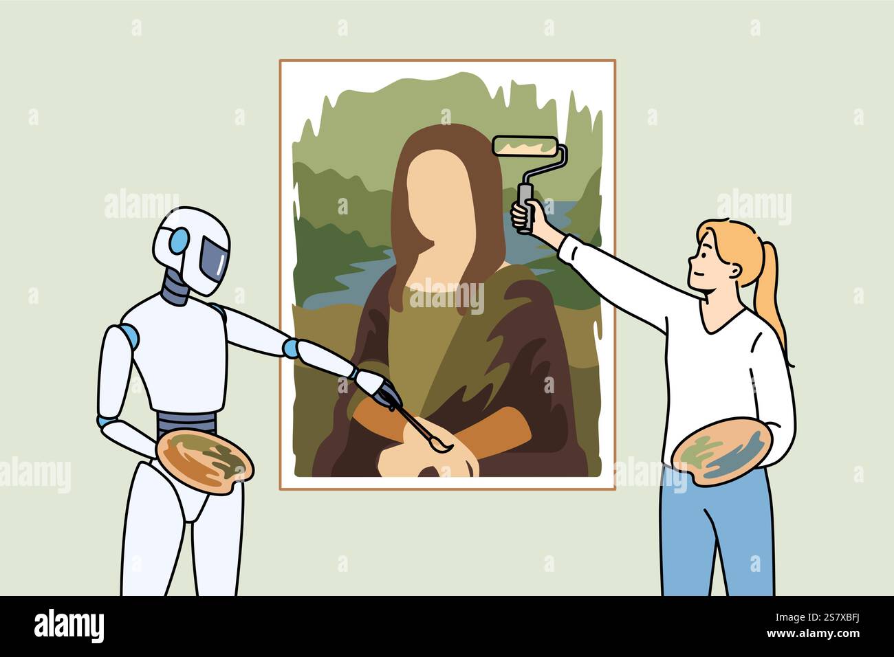 Creation of artwork using artificial intelligence and neural networks ...