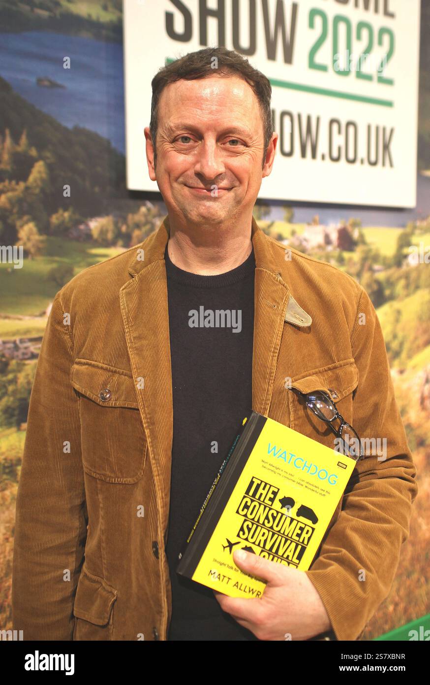 Matt Allwright at the Caravan & Motorhome Show at the NEC in Birmingham ...