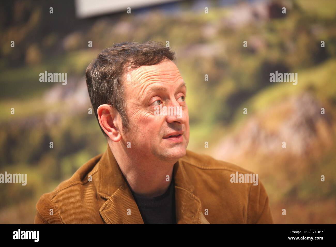 Matt Allwright at the Caravan & Motorhome Show at the NEC in Birmingham ...