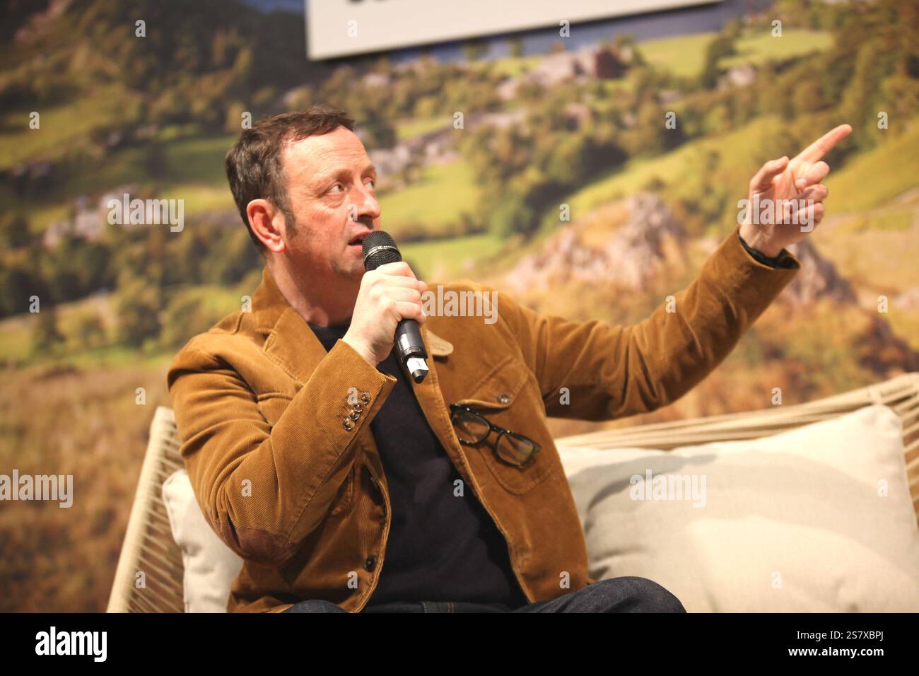 Matt Allwright at the Caravan & Motorhome Show at the NEC in Birmingham ...