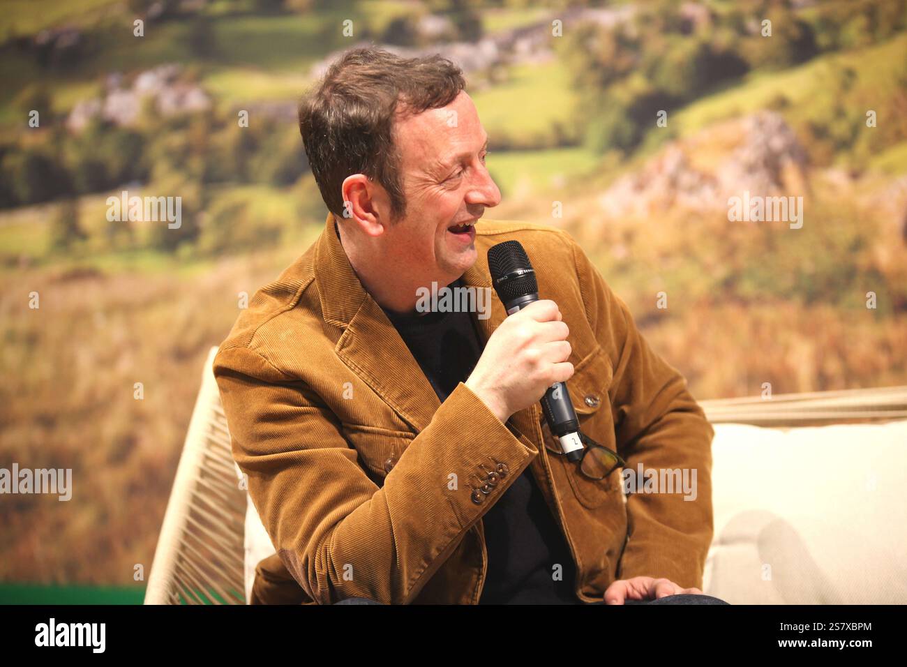 Matt Allwright at the Caravan & Motorhome Show at the NEC in Birmingham ...