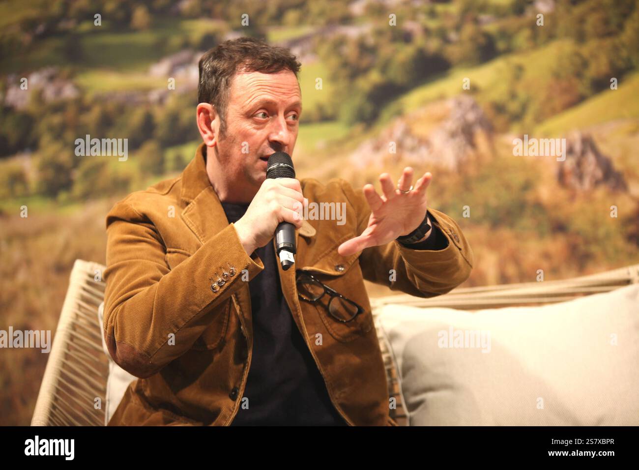 Matt Allwright at the Caravan & Motorhome Show at the NEC in Birmingham ...