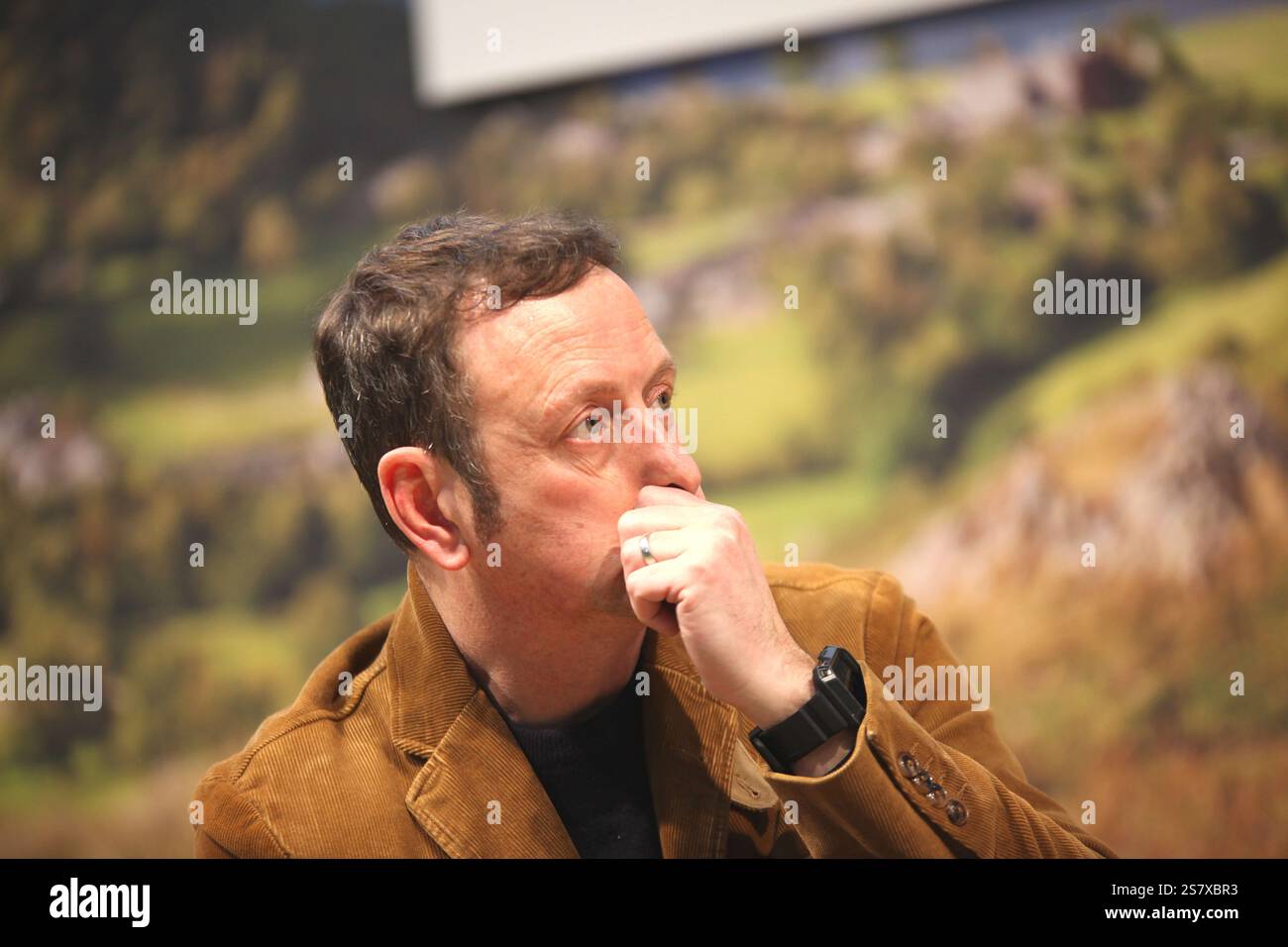 Matt Allwright at the Caravan & Motorhome Show at the NEC in Birmingham ...