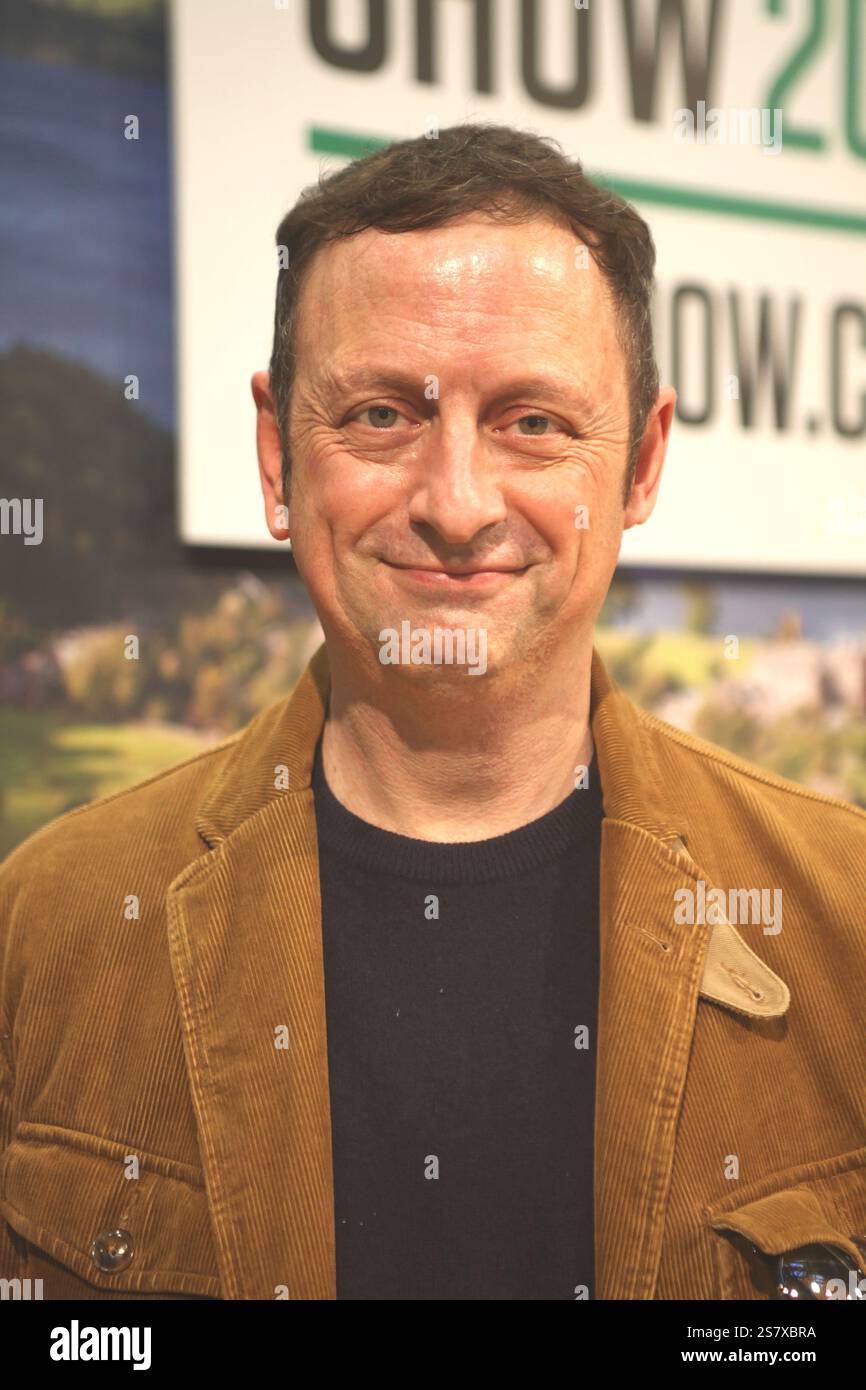 Matt Allwright at the Caravan & Motorhome Show at the NEC in Birmingham ...